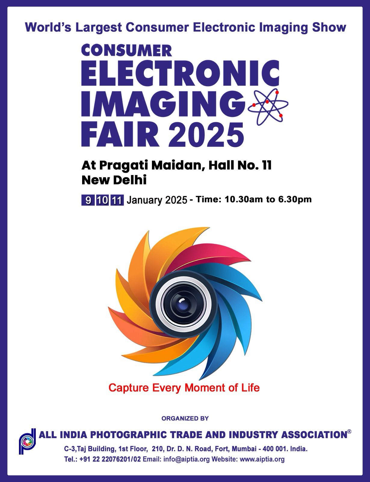 CEIF 2025 visitor Registration - AIPTIA